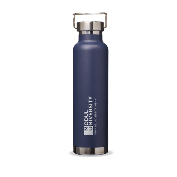 Copper Vacuum Insulation Bottle 650 ml – Navy Blue – MU Shop